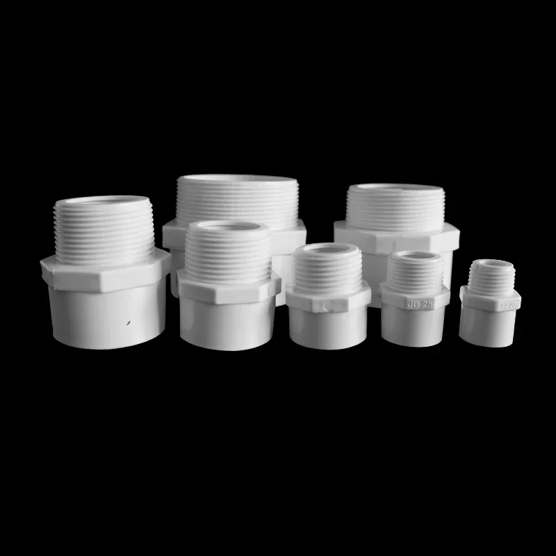 Pvc Male Threaded Union Coupling Connector For Pipe Lines - Oem Available