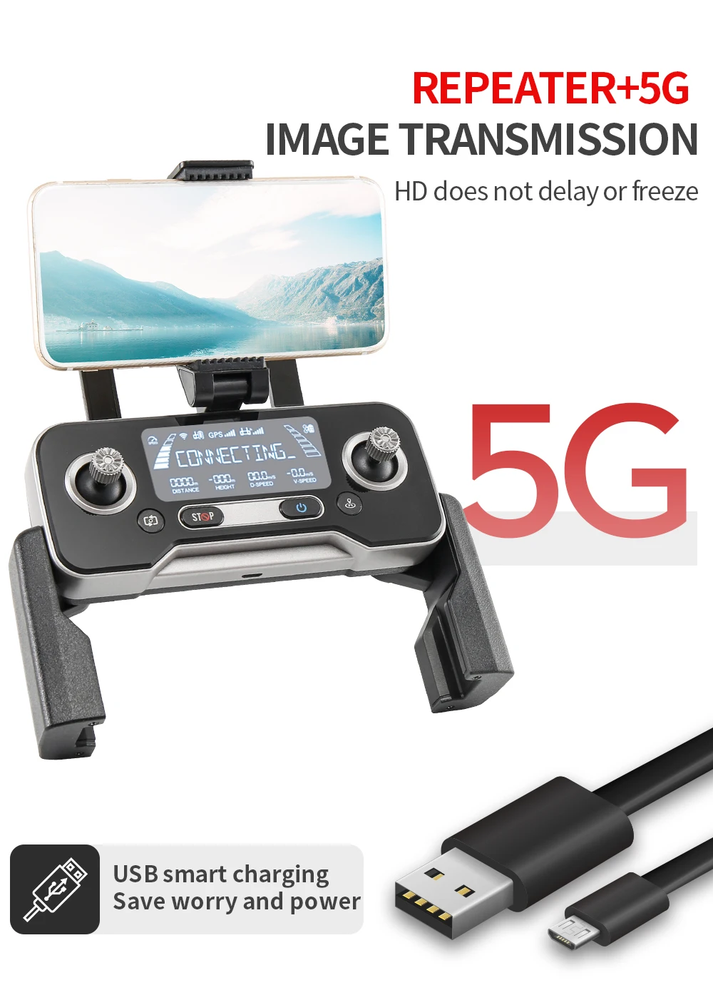 Newly Sjrc F11s 4k Pro Drone 3km 2-axis Anti-shake Gimbal Eis Real ...