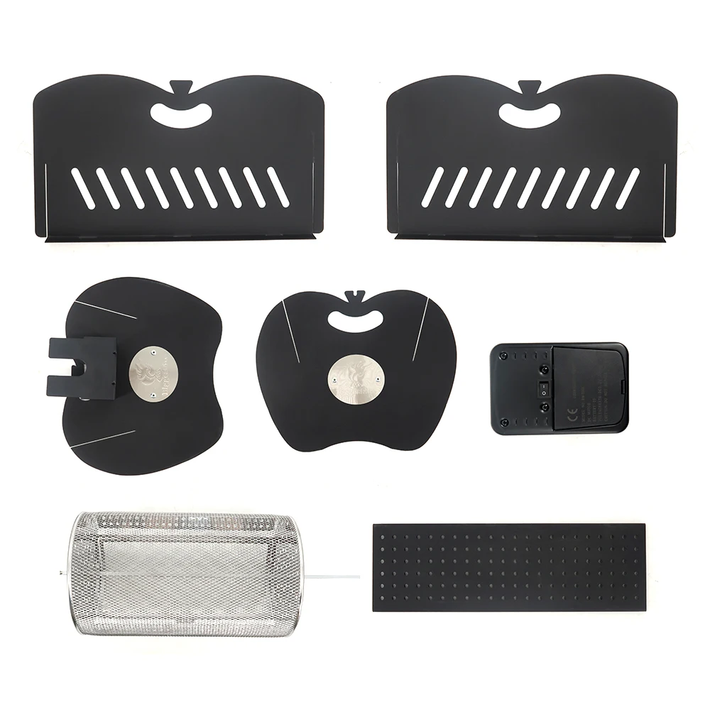 Outdoor Portable Automatic Rotating Bbq Grill Rotating Charcoal ...