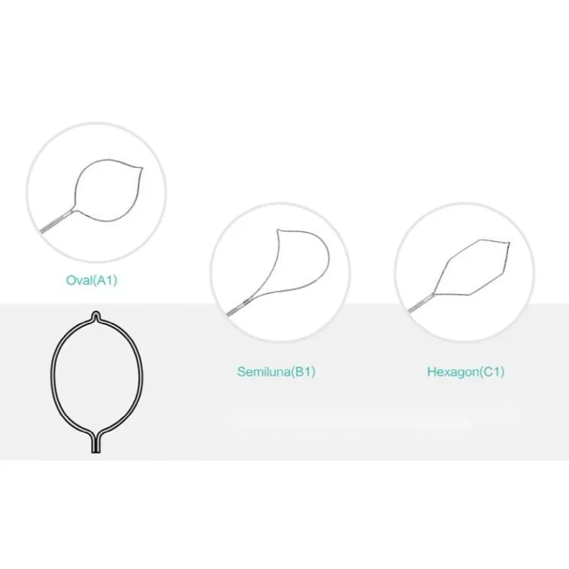 Electrosurgical Polypectomy Snare Disposable Snare Polypectomy Cold ...