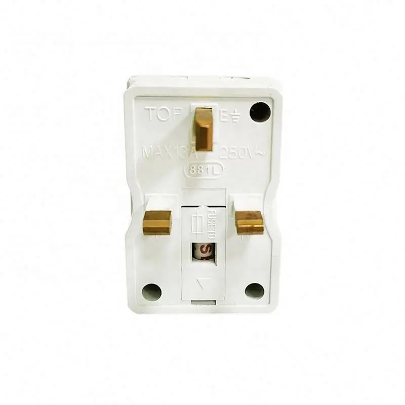 Alibaba.com: 13A UK fused plug adapter with multi-function socket for ...