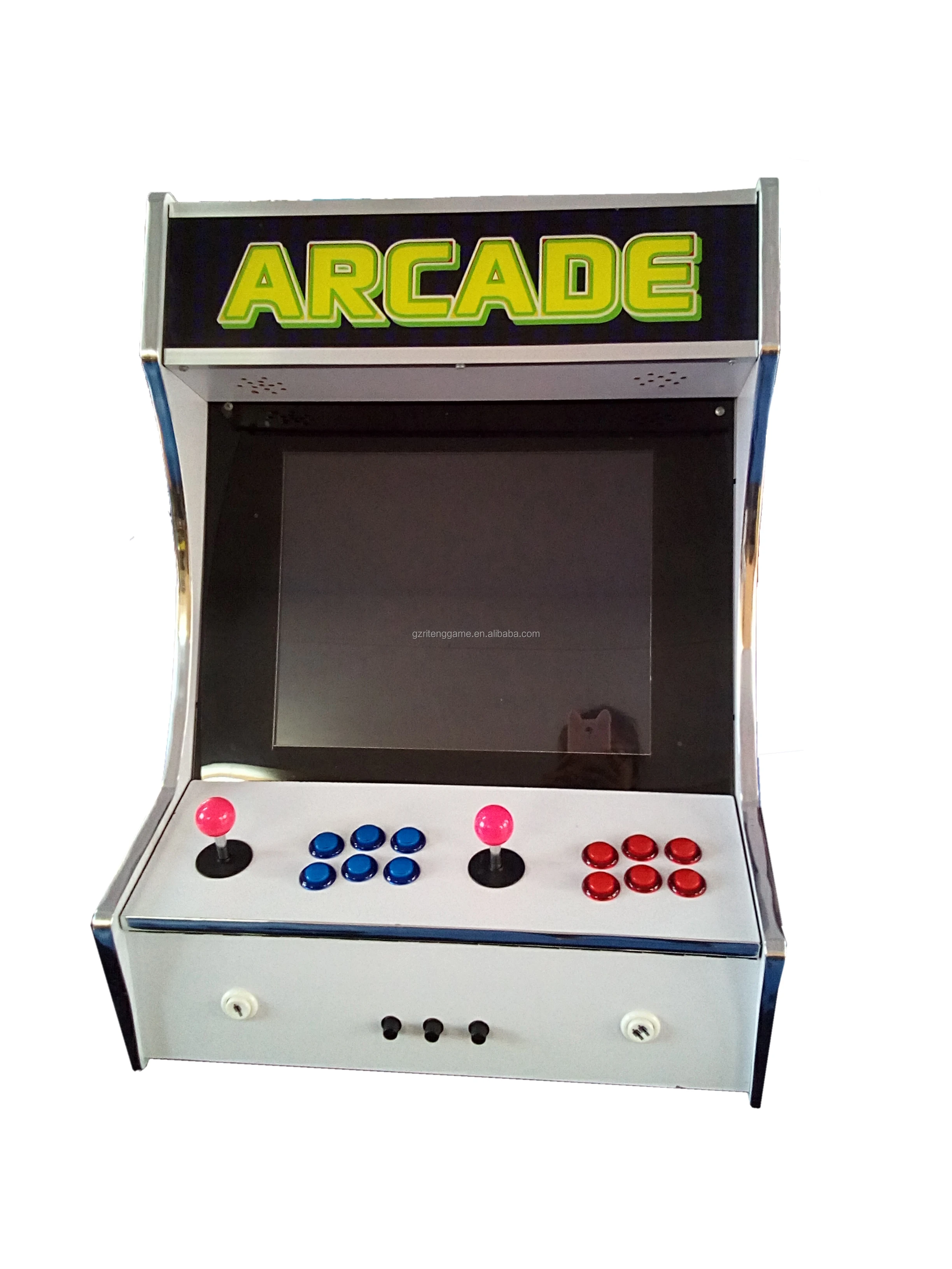 Classic Retro 19 Inch Joystick Bar Top Arcade Game Cabinet