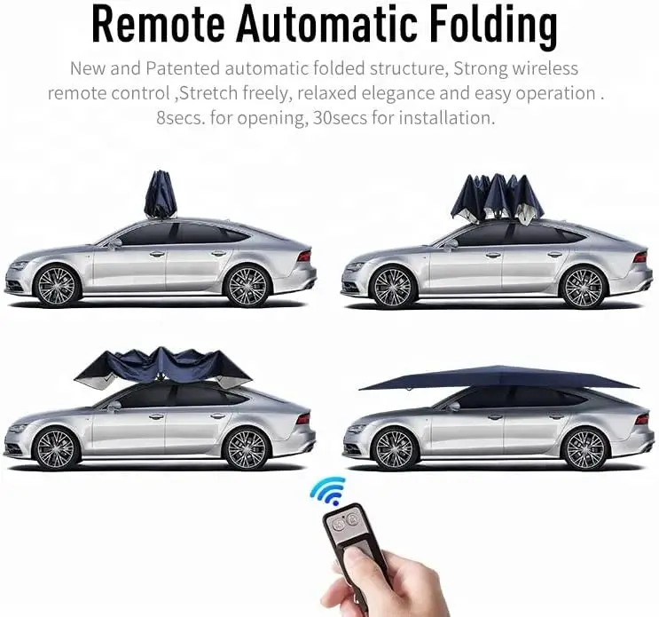 4.2m Car Tent - Smart, Automatic Protection for Your Vehicle