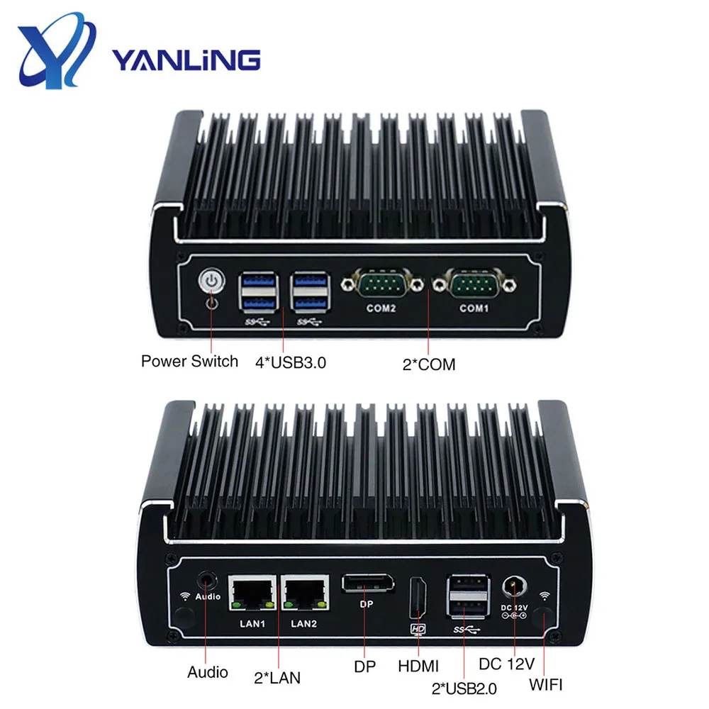 Dual Core Kaby Lake I3 8130u Mini Desktop Pc Formerly Industrial Mini ...