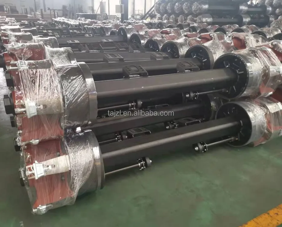 2024 11tons European Trailer Axles Light Duty With Fuwa Suspension ...