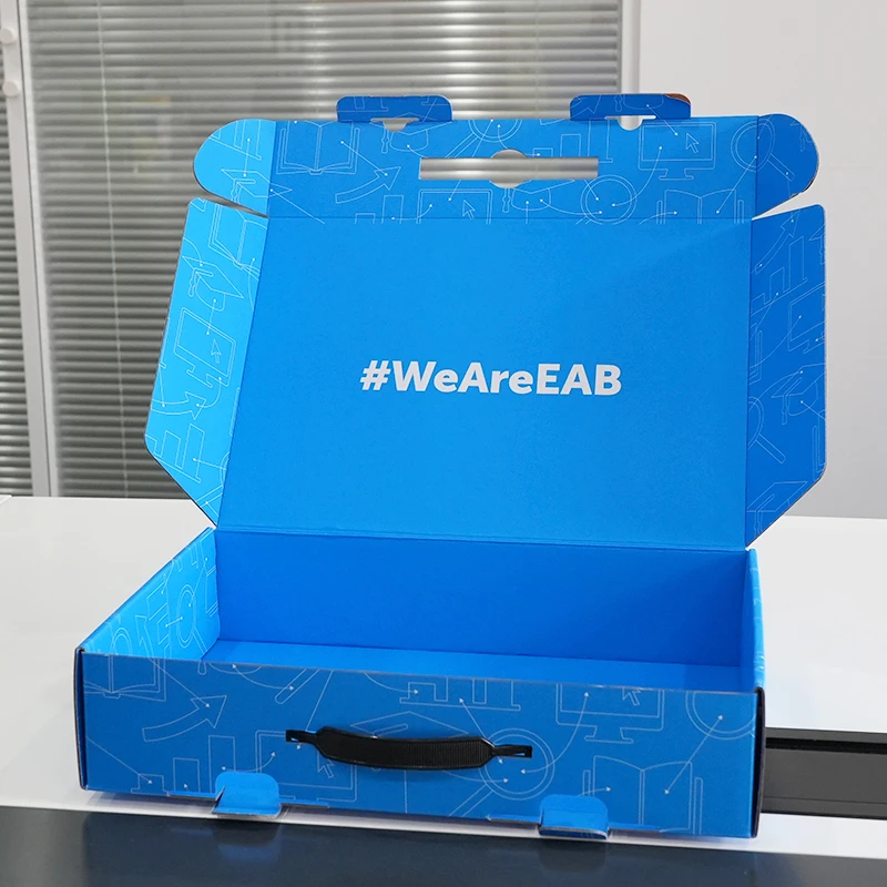 Handsome High End Corrugated Paper Hat Encased Box For Hats Fedora Hat ...