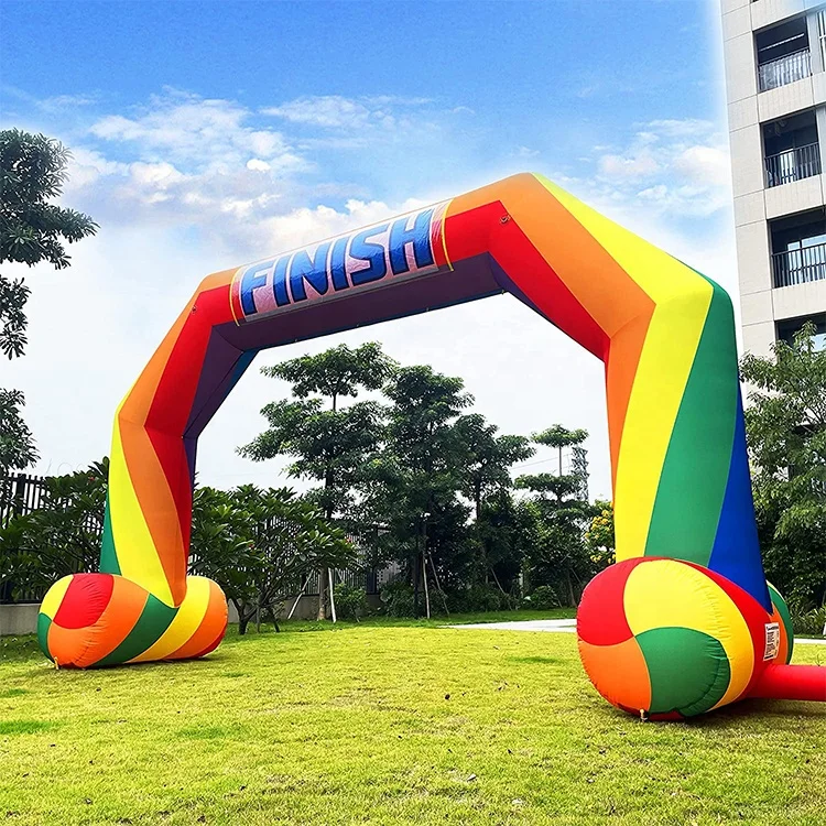 Customized Red Bull Inflatable Arch for Event Decorations