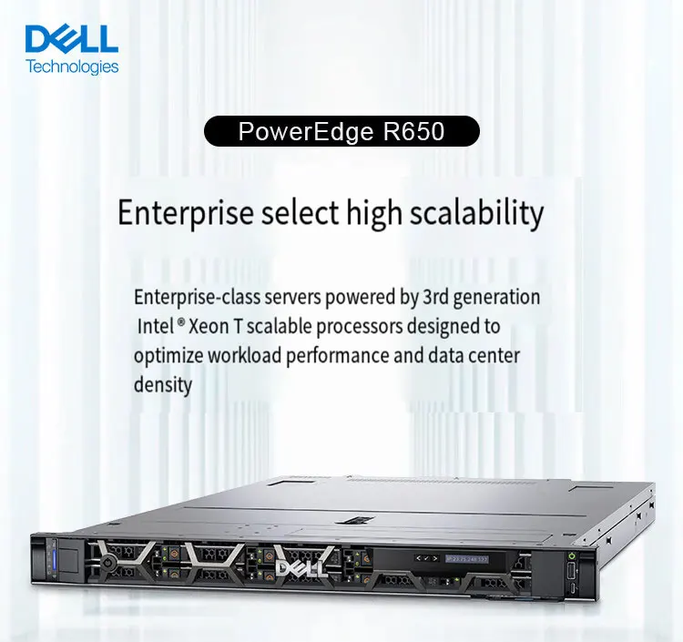 2023 Newest Poweredge R650 Rack Server 1u Xeon Server Server Computer ...