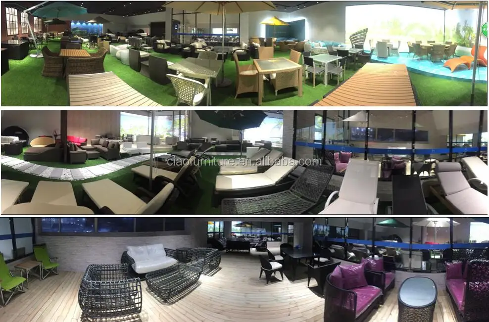 Large Circle Outdoor Lounge - Stylish & Durable Rattan Chair