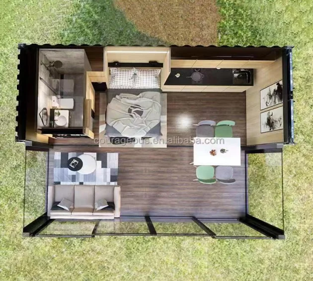 Luxury Expandable Container House - High End Steel Structure