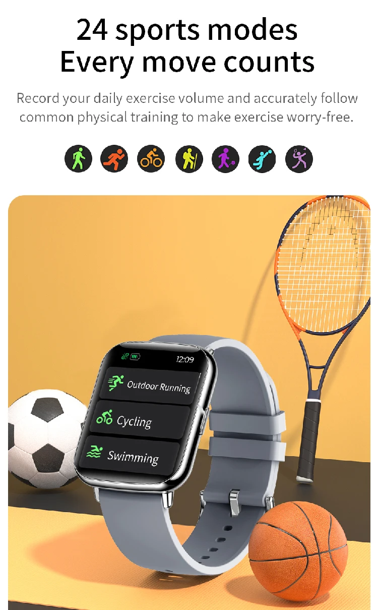 X27 Smartwatch Ip68 Waterproof Sports Men Women Bracelet Fitness ...