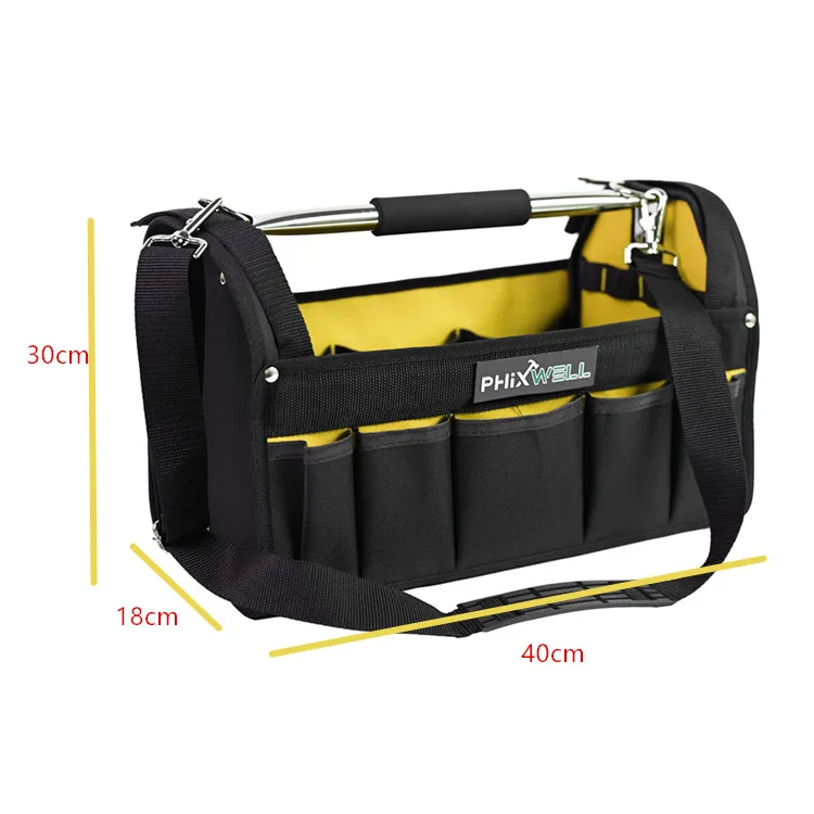 Heavy Duty Construction Tool Tote Bag Carpenter Work Bag Heavy Duty ...