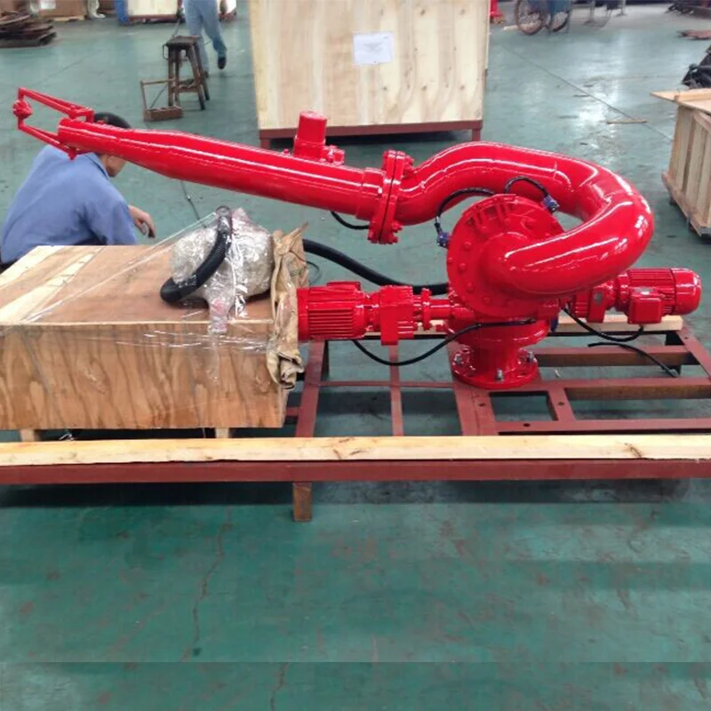 Marine Fire Fighting System Fire Water/foam Monitor 1200m3/h Water ...