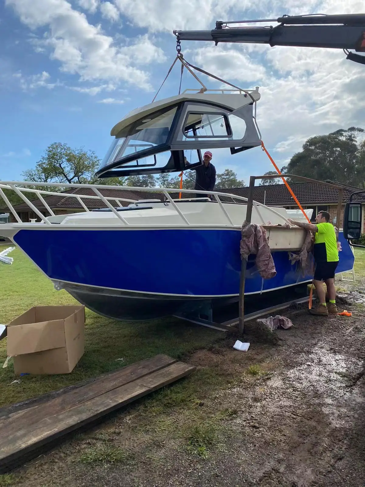 7.5m 25ft V Bottom Aluminum Fishing Boat Gospel Boat Yacht Luxury Yacht ...