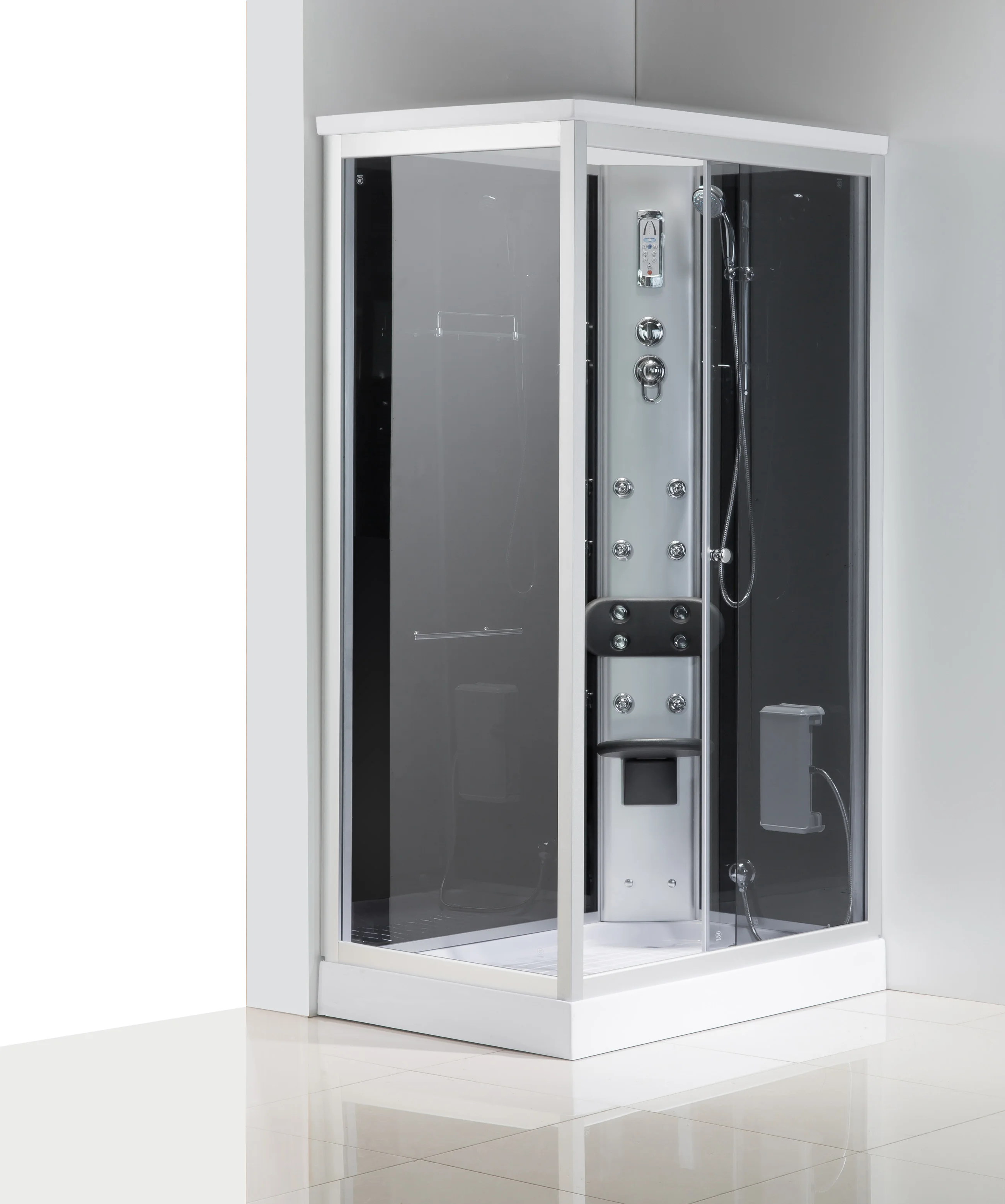 Steam Shower Room Cabin with Massage Bathtub - 5 Year Warranty