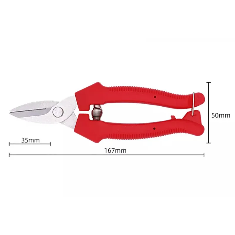 High Quality Small Garden Scissors Labor-Saving Pruning Shears with Non ...