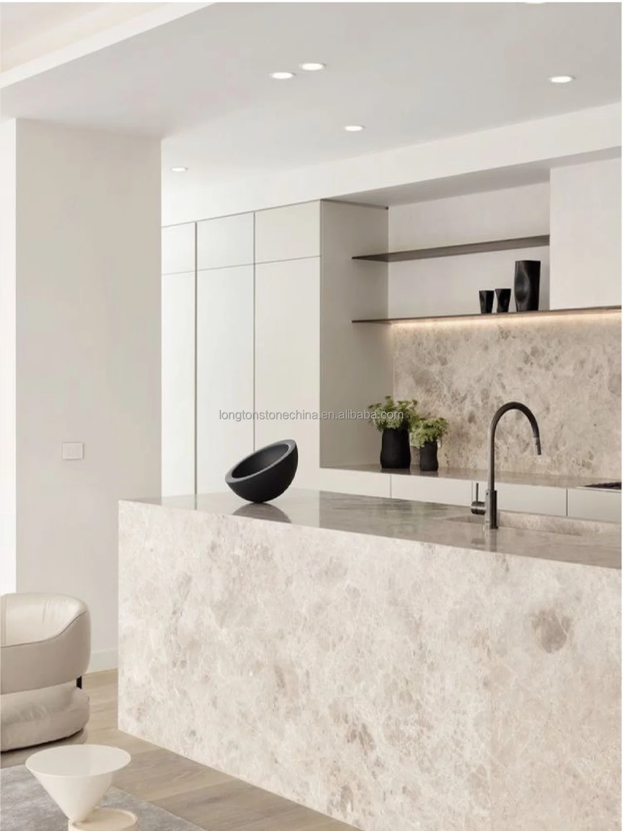 Luxury Brazil Natural Stone Taj Mahal Quartzite Polished Marble Slab ...