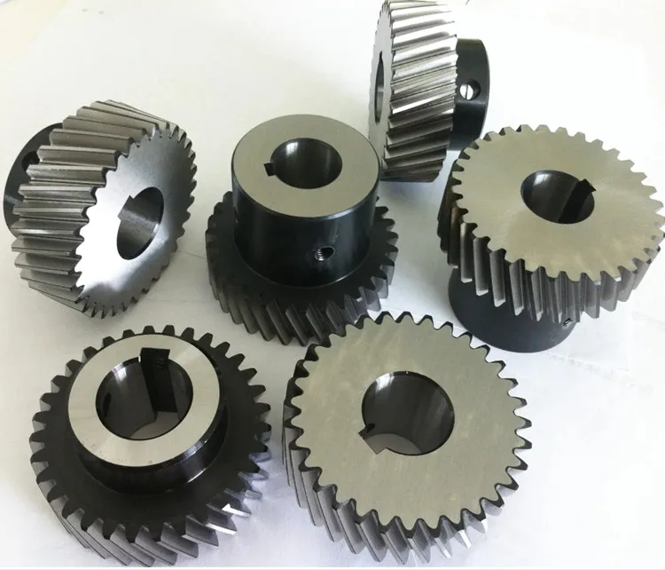 Custom Mechanical Spare Parts Spline Shaft Worm Helical Spur Straight ...