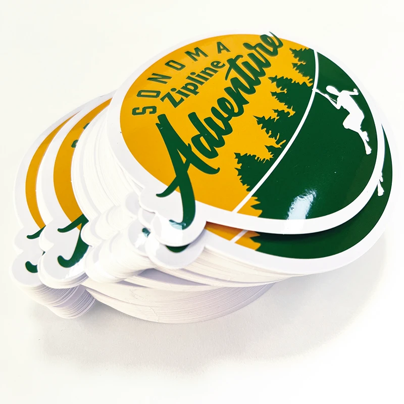 Custom Die Cut Vinyl Stickers - Waterproof & Adhesive