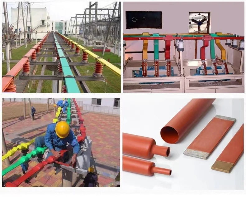 25mm 11kv Busbar Heat Shrink Sleeve Insulation Marking Heat Shrink ...