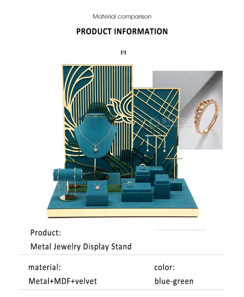 Shero Hight End Jewelry Window Display Rack Metal Earring Jewelry ...