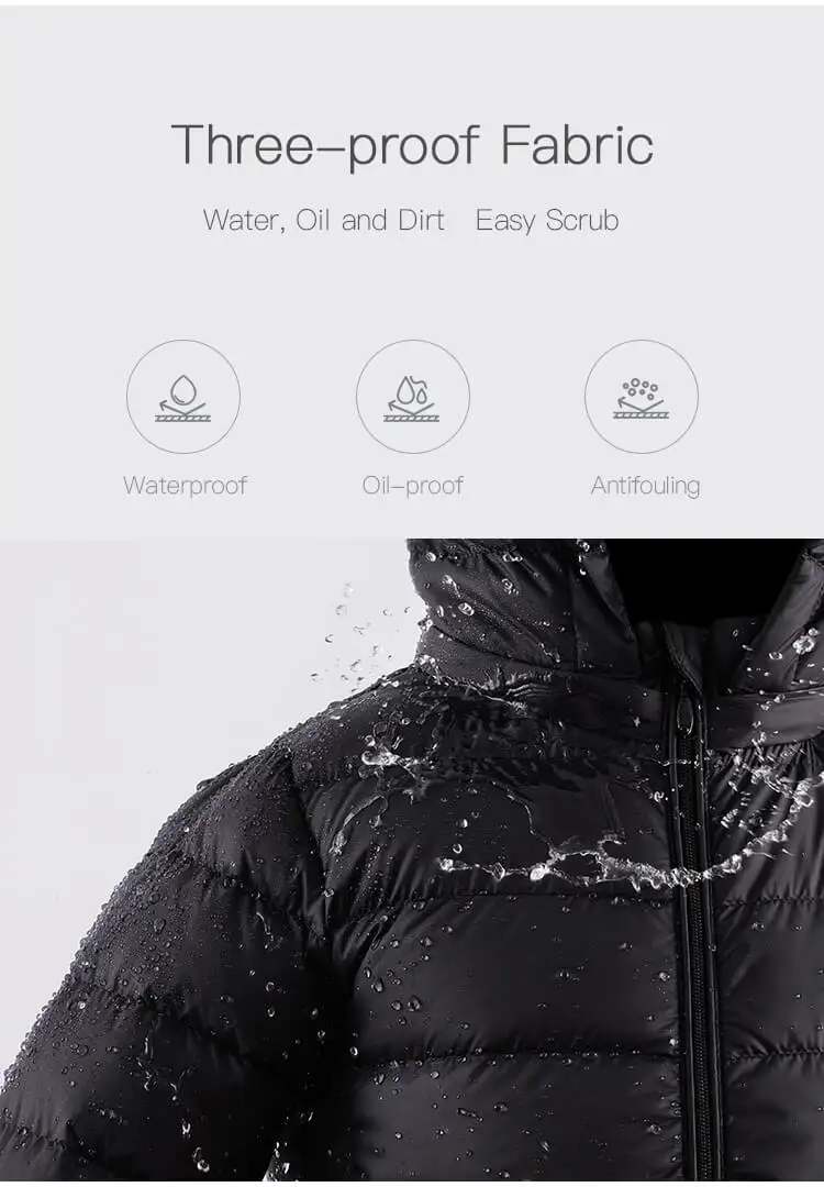 (three Proof Fabric) Marc&janie Girls' Winter Thick Ultra Light Warm ...