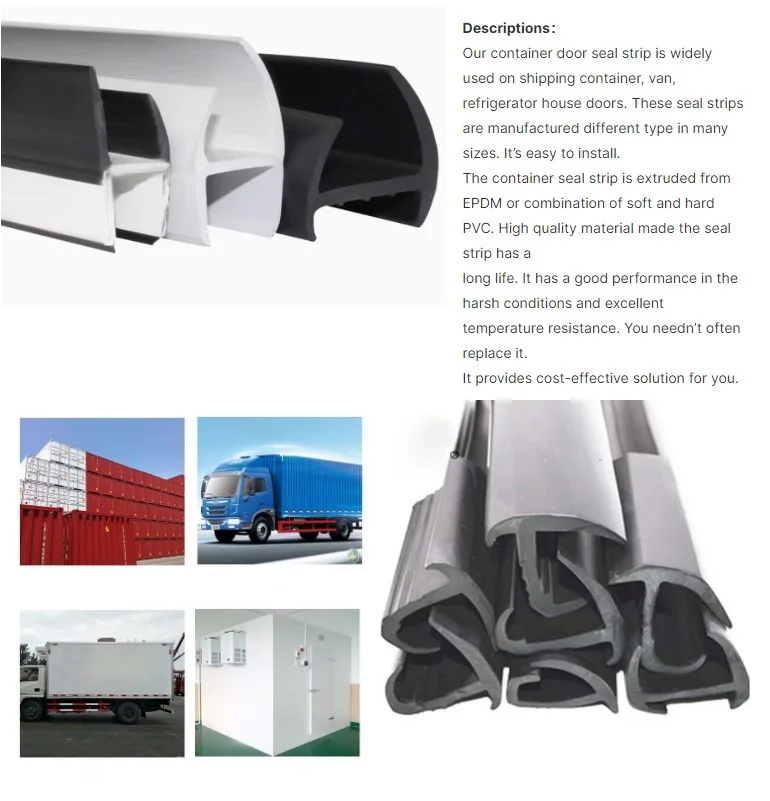 Shipping Container Door Seal 3 Sided Container Rubber Door Seals ...