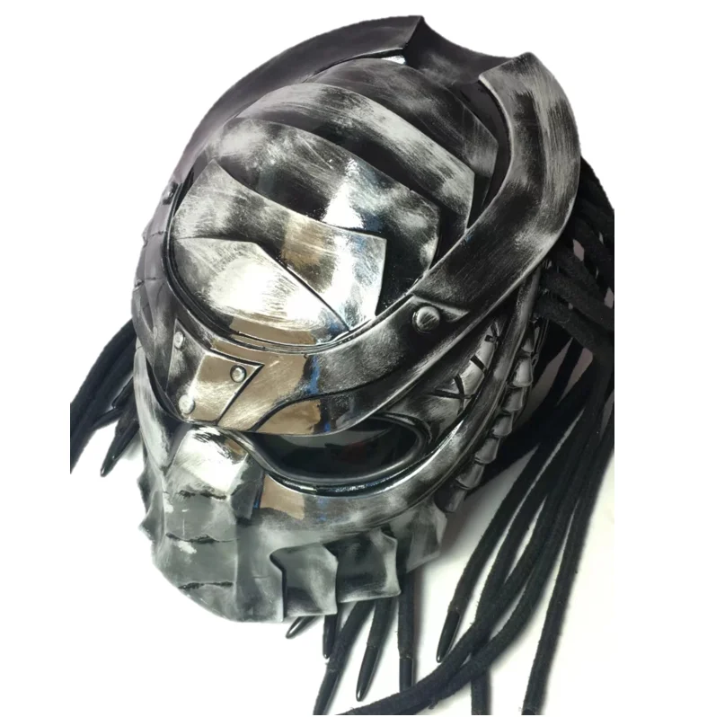Personality Fashion Predator Helmet Full Face Street Riding Motorcycle ...