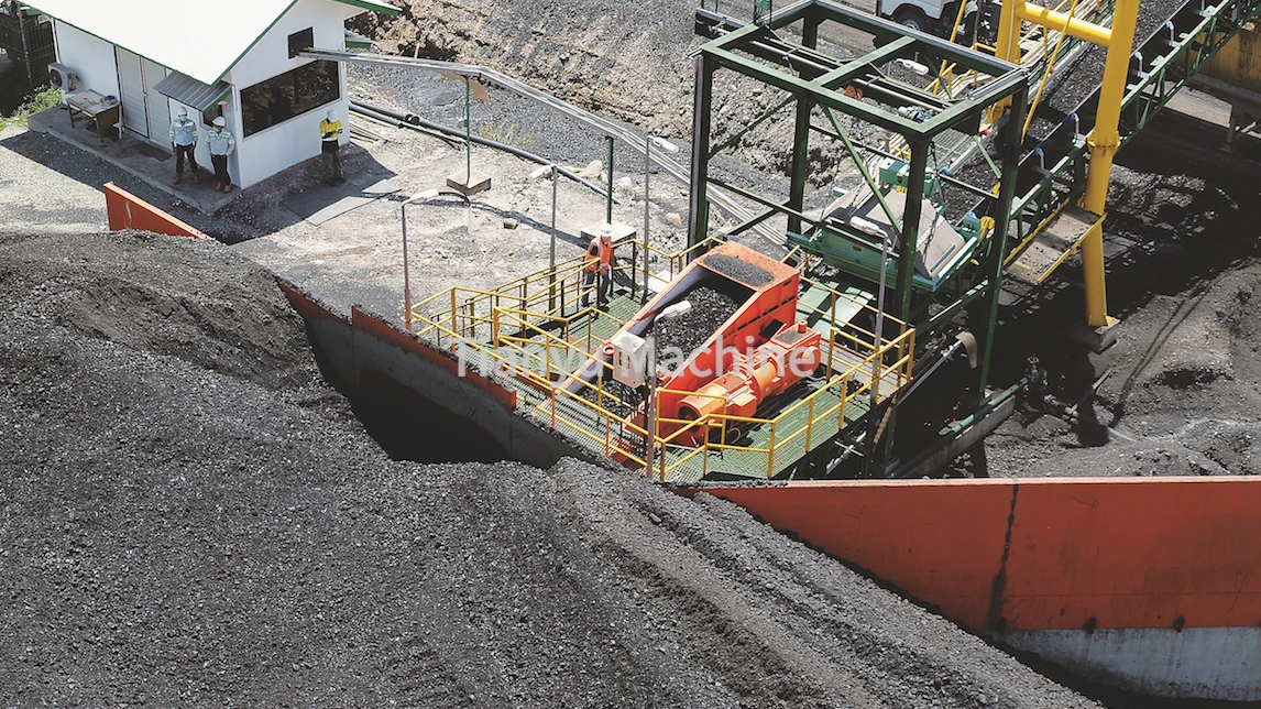 Heavy Duty Buckling Handling Apron Feeder for Iron Ore