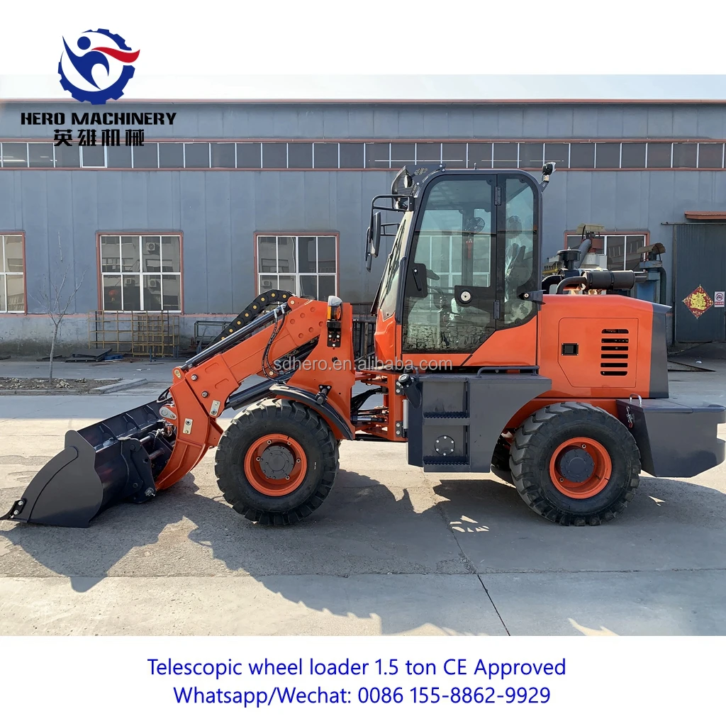 Cheap Telescopic Loader Trade Mr1500 4x4 Small 1.5ton Mini Wheel Loader Made In China With Epa ...