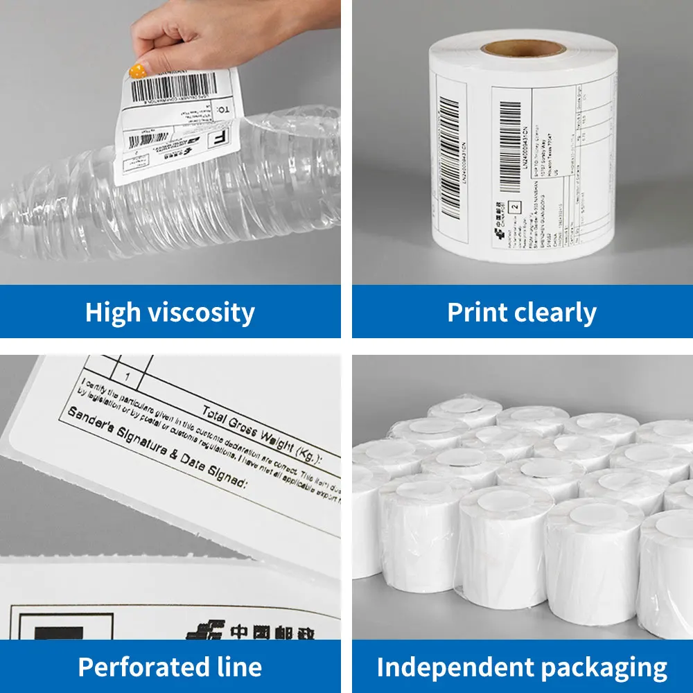 In Stock Small Size Adhesive Thermal Paper Roll For Pocket Printers ...