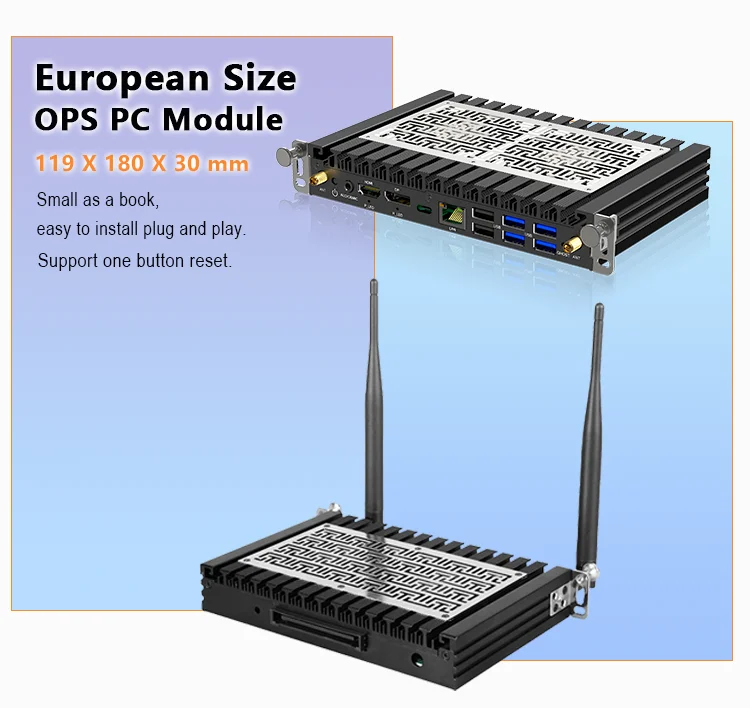 Educational Mini Pc Core I7 Cpu Embedded Ops Computer With Ssd 256gb ...