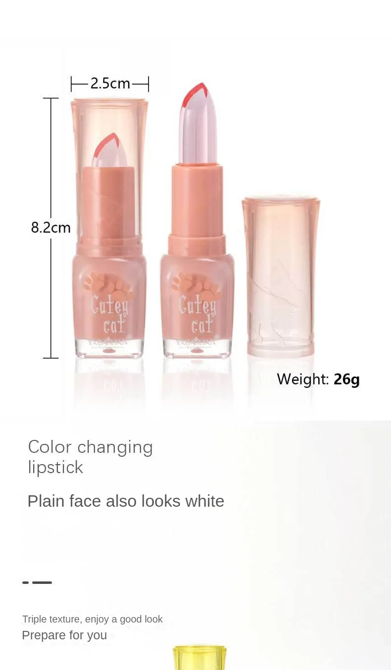 Flavor Lip Oil Stick Color Change Moisturizing Natural Colored Lip Balm ...