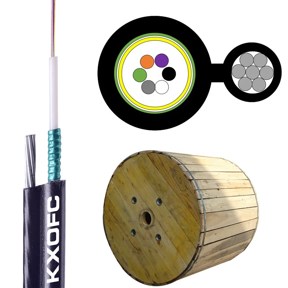 Single Mode Optical Fiber Figure 8 Optical Fiber Cable Gyxtc8s Armoured ...