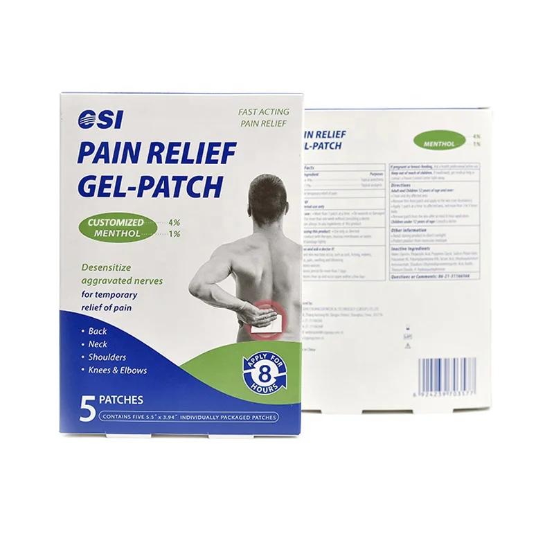 Csi Menthol Plus Hydrogel Back Neck Shoulder Ankle Muscle Soreness Pain ...