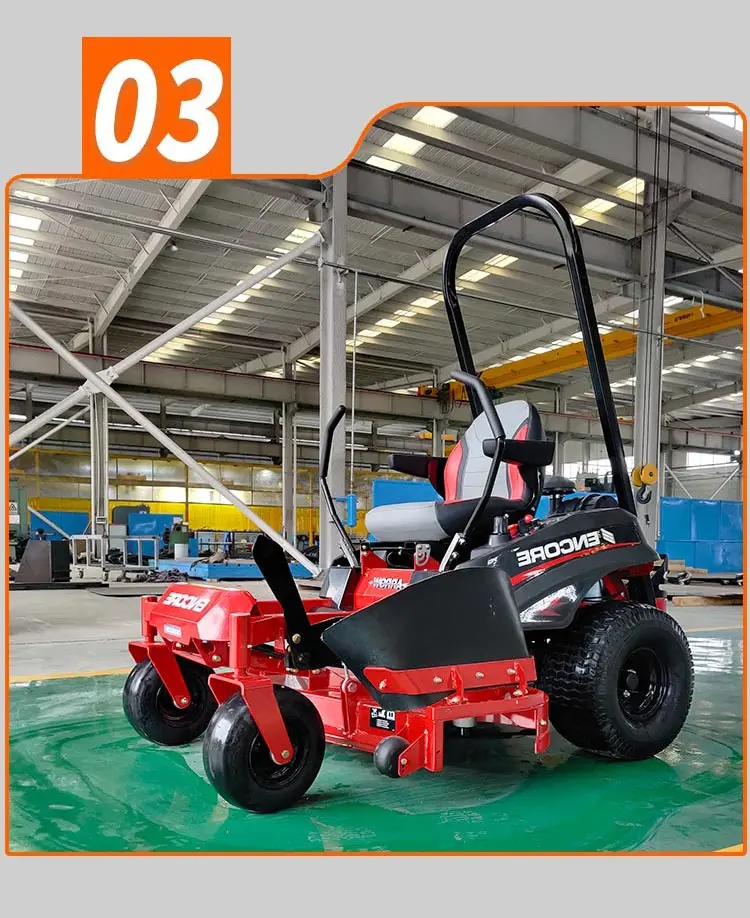 Optimal Ride on Lawn Mower - Zero Turn with Grass Catcher