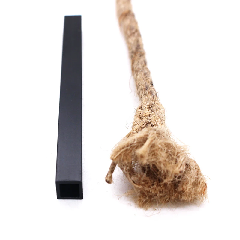 Waterproof Aluminum Tube Fire Bellow Wax Rope Jute Tinder Wick for Fire ...