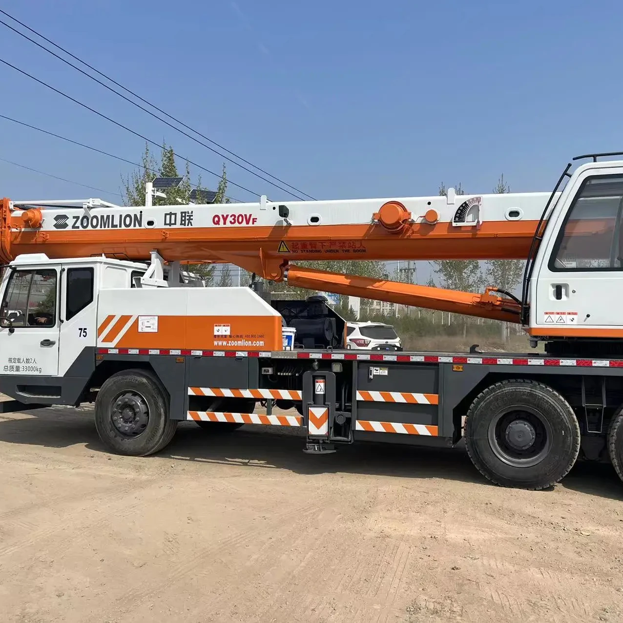 Zoomlion Qy30k 30 Ton Truck Crane Hydraulic Telescopic Boom ...