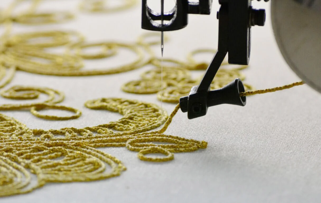Multi Head Mixed Flat Coiling Cording Sequin Beading Embroidery Machine ...
