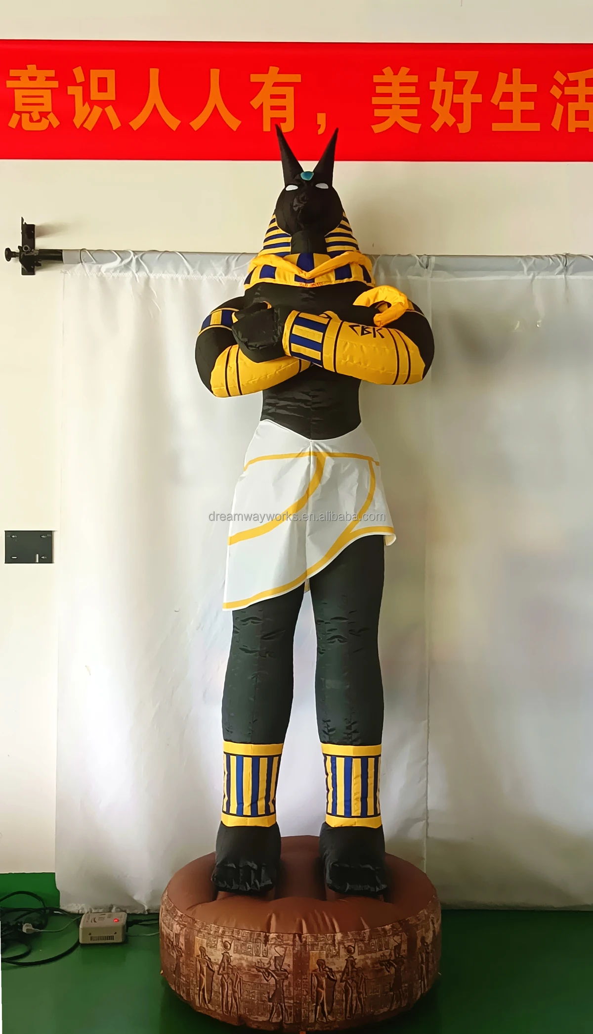 2024 Hot Sale Giant Inflatable Statue Egyptian for Advertising
