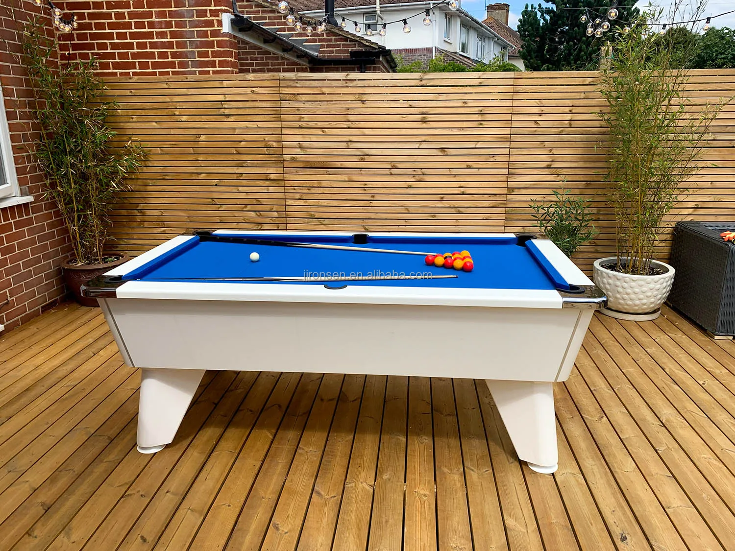 3 in 1 Convertible Outdoor Billiard Pool Table - 7ft, 8ft, 9ft