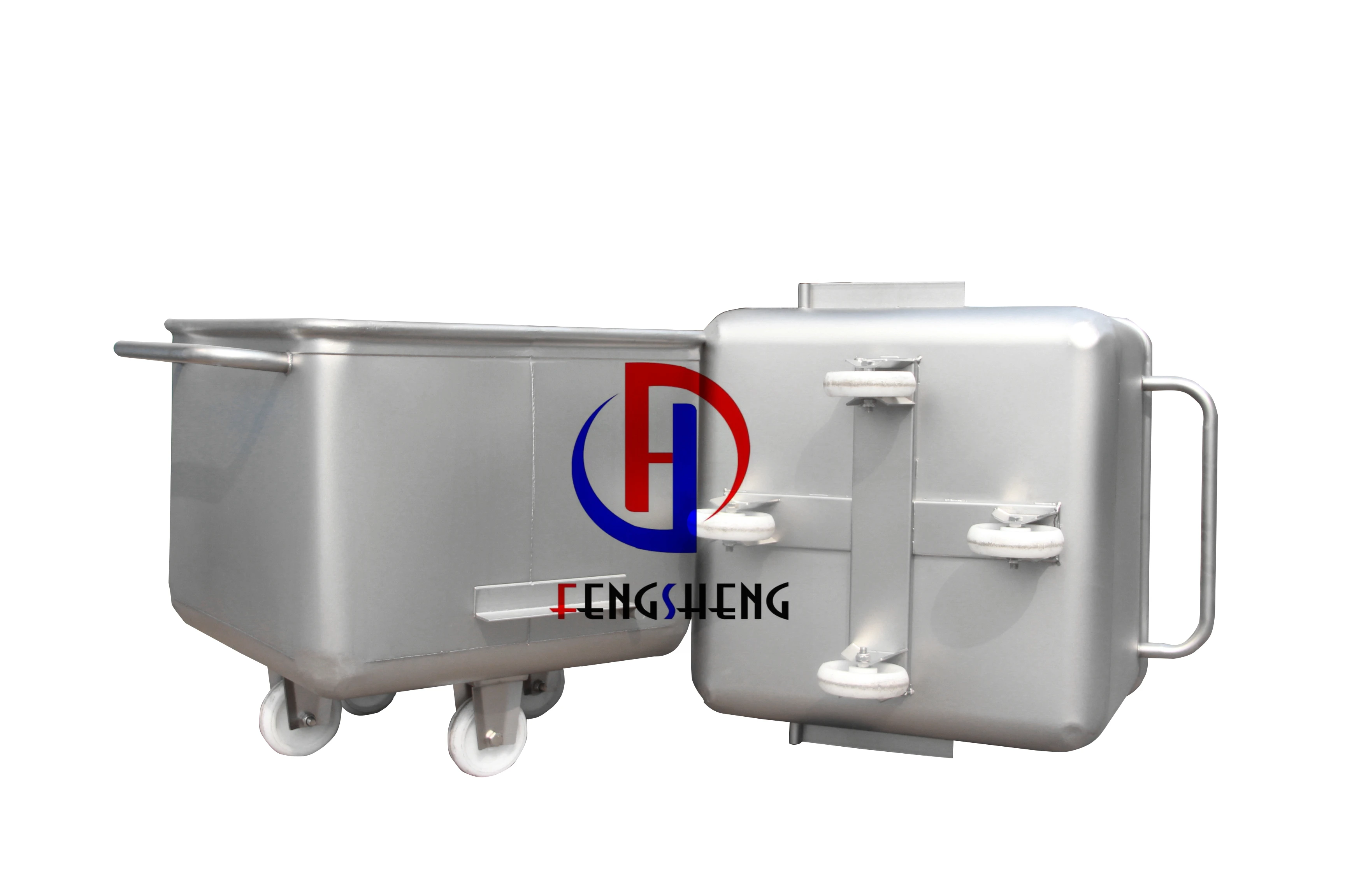 200l Stainless Steel Meat Trolley Buggy,Bin,Cart - Buy Meat Trolley ...