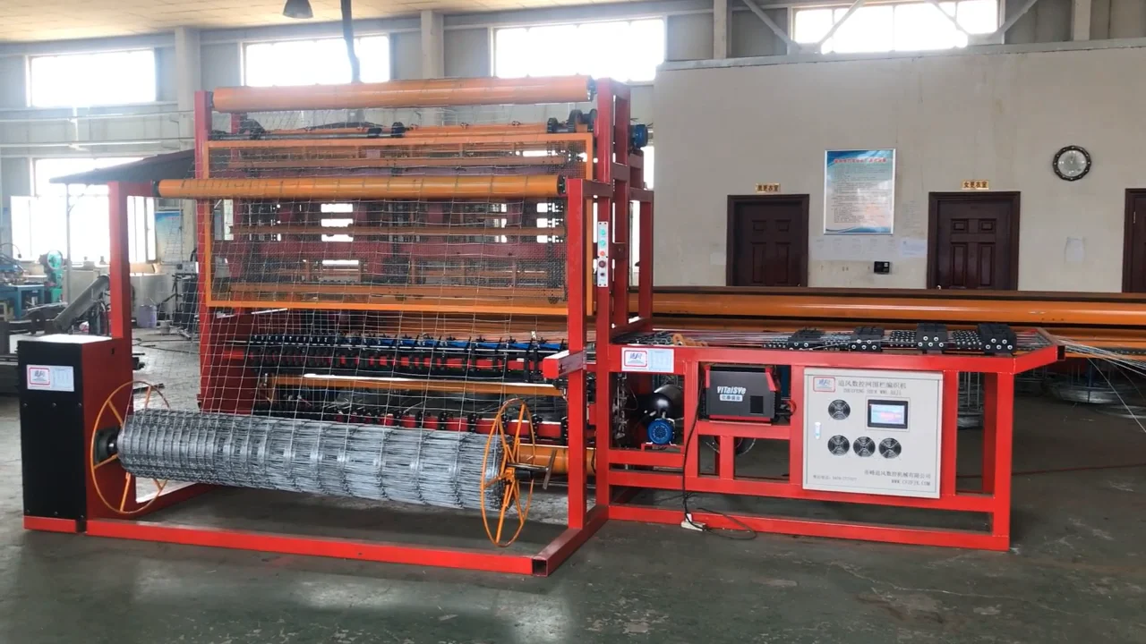 Automatic Grassland Field Fence Machine For Agriculture And Animal ...