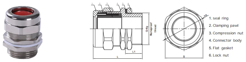 Explosion Proof Conduit Fittings for Stainless Steel Pipe Metal Hose ...