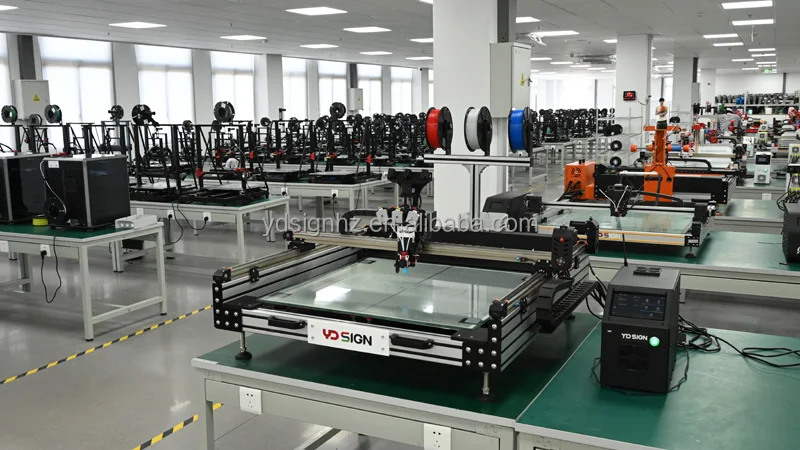 YDSIGN AS80 3D Channel Letter Printing Machine - Outdoor Sign Printer ...