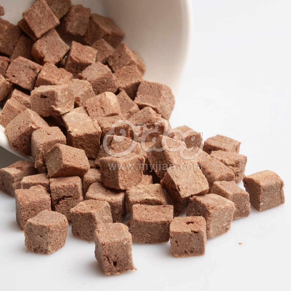 Freeze Dried Beef Liver Cubes - Natural Dog Treats