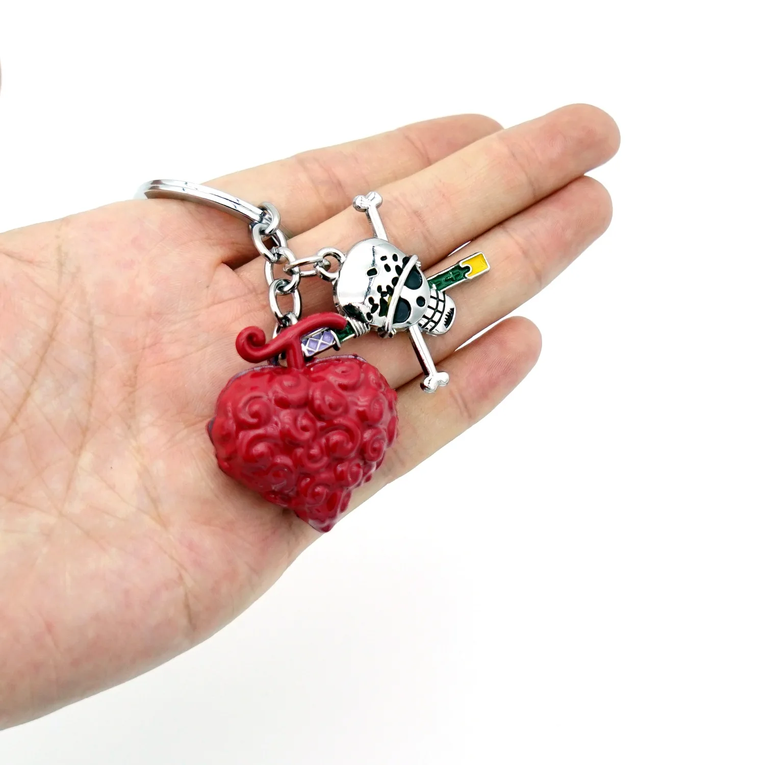 Wholesale Cartoon Anime Devil Fruit Luffy Zoro Nami Sanji Metal ...