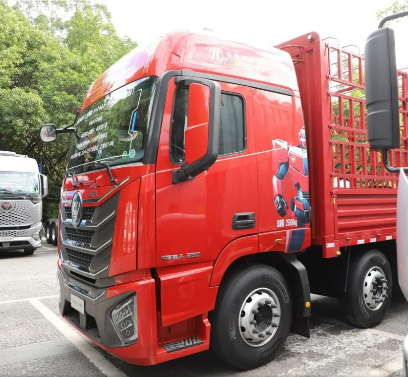 Foton 8 Wheeler Cargo Box Lorry Trailer Concrete Heavy Dumper Dump ...