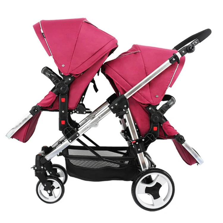Oem All Terrain Reversible Baby Twin Strollers Toddler Adjustable ...