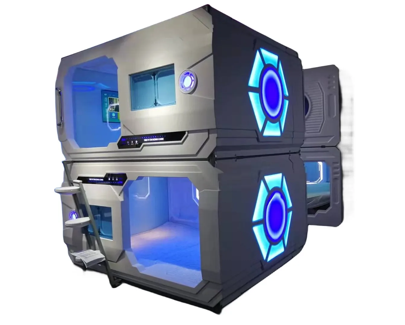 Modern Luxury Japanese ABS Capsule Bed - High End Hotel Furniture